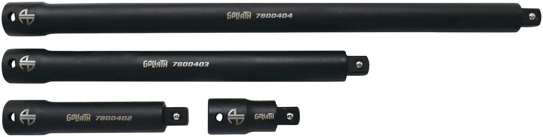 4pc 1/2" Drive Goliath Torque-Saver Impact Extension Bar Set | Astro ...