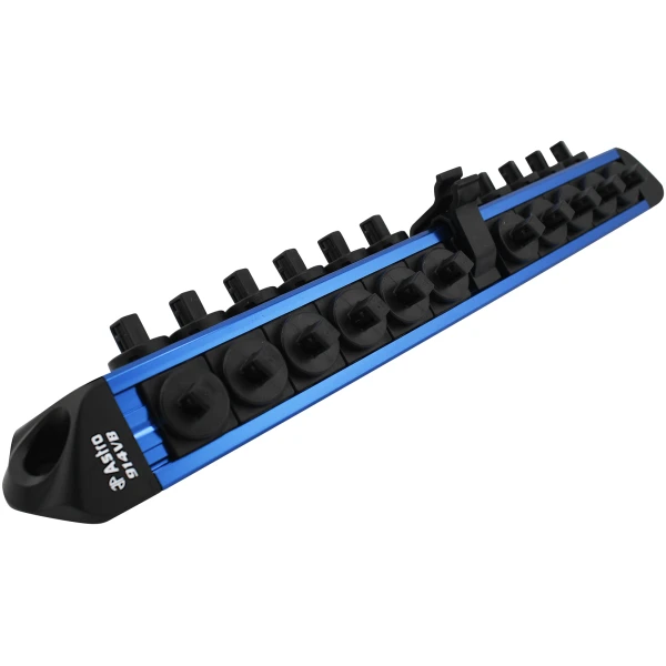 1/4" Drive V12 Locking Magnetic Socket Organizer for 22 Sockets ...